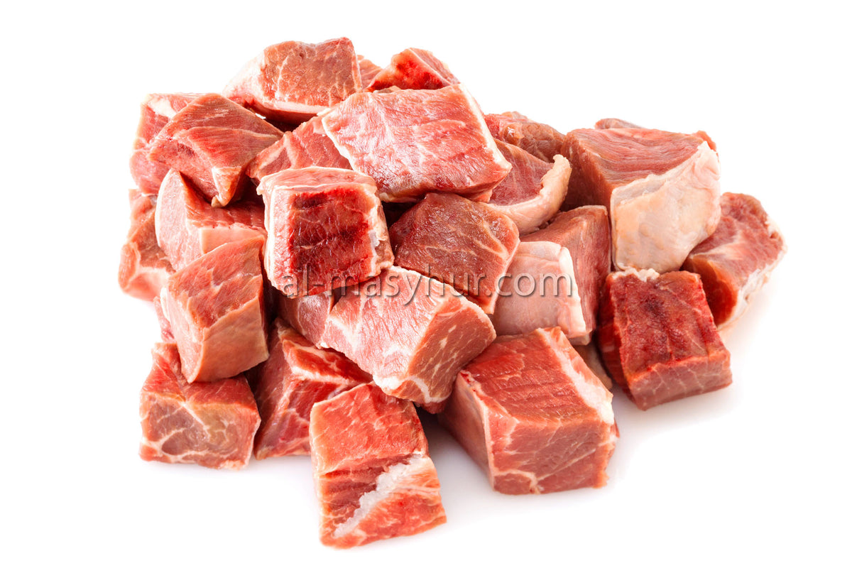 B03C - Beef Boneless Leg 1kg (Daging Kari) - 1.5" inch Cube | Al-Masyhur