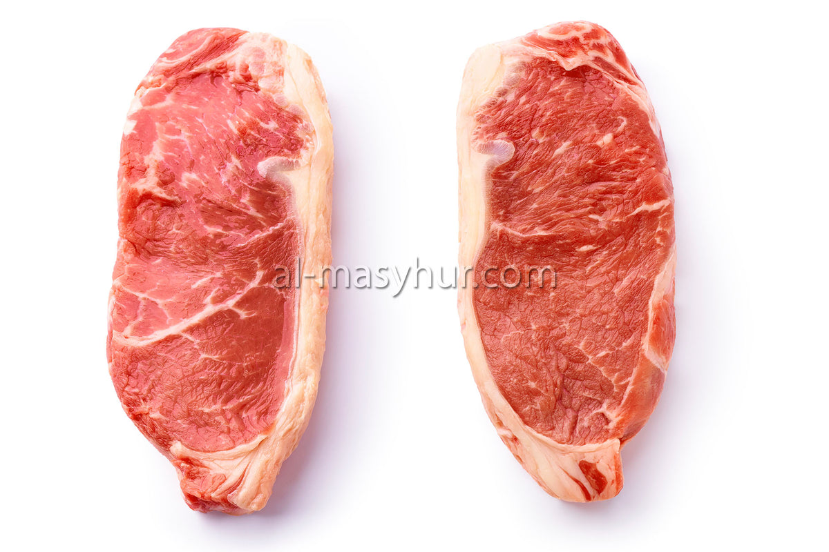 BP05 - AUS Beef Striploin Steak 500g (2 pieces) | Al-Masyhur