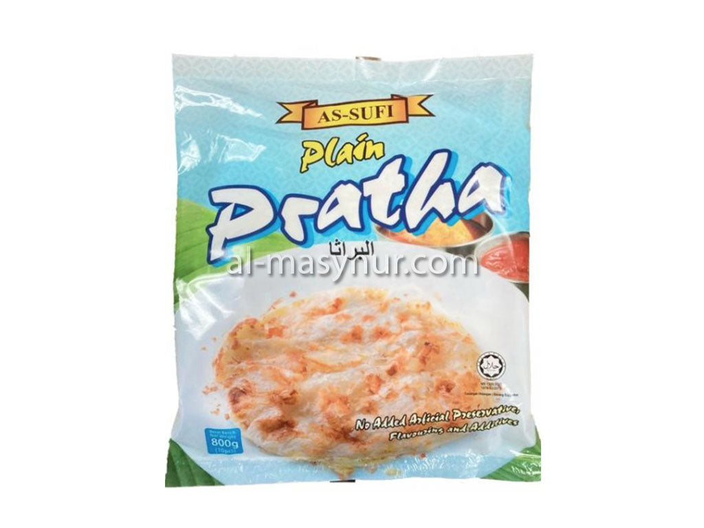 E086 - As-Sufi - Plain Pratha 800g (10 pcs) | Al-Masyhur