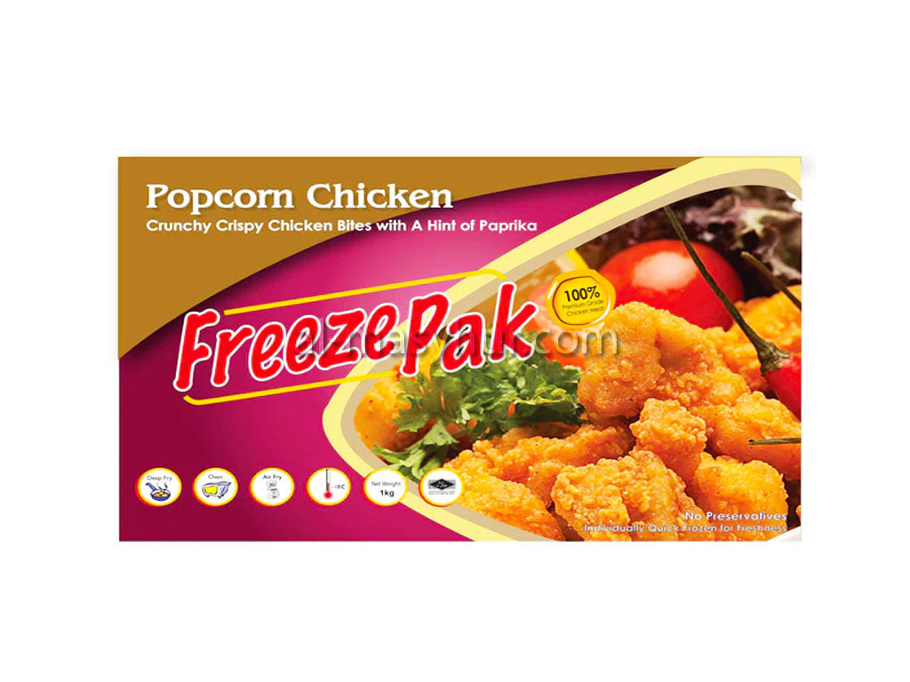 E107 - FreezePak - Popcorn Chicken 1kg | Al-Masyhur