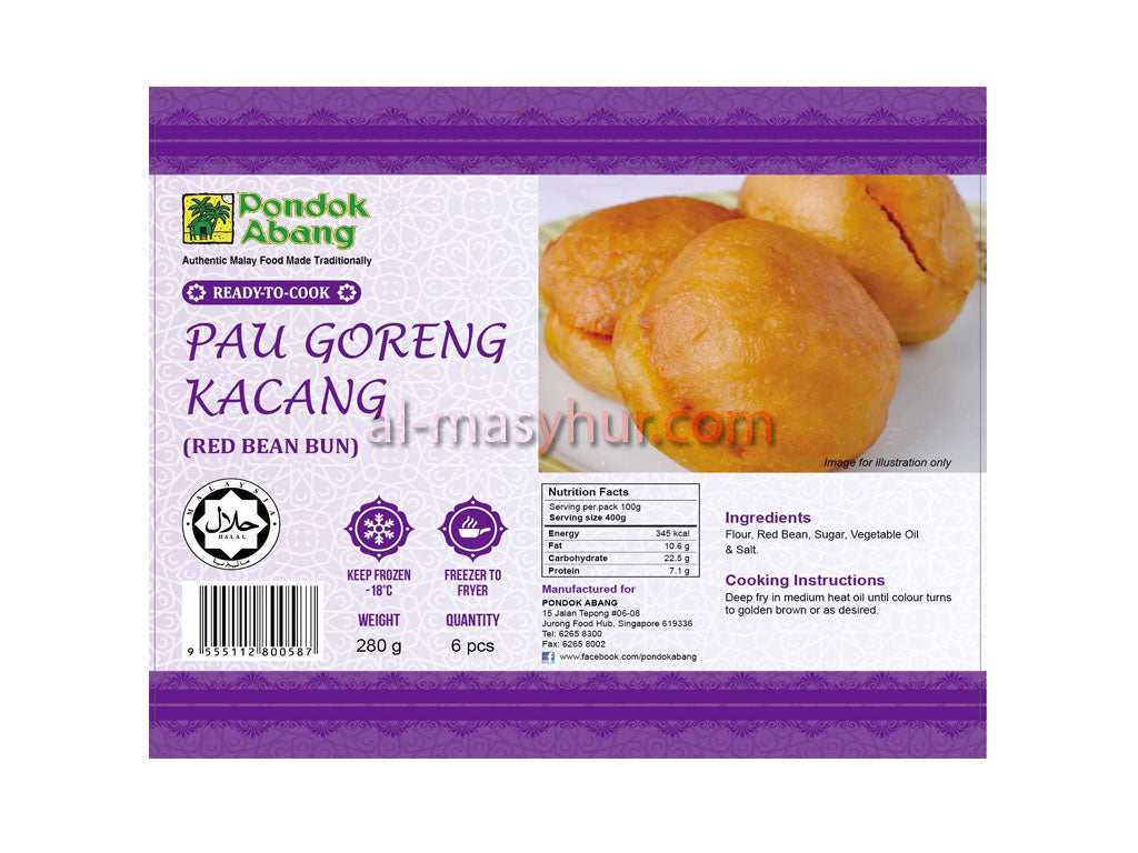 E077 - Pondok Abang - Red Bean Buns (Pau Goreng Kacang) | Al-Masyhur