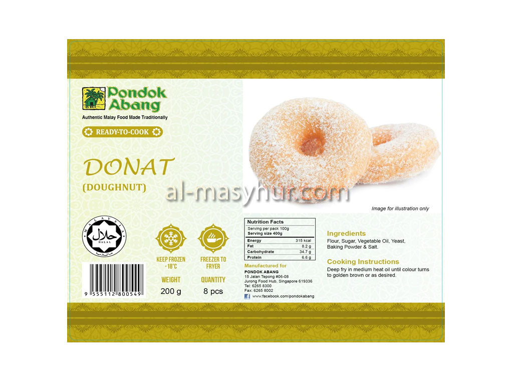 E079 - Pondok Abang - Doughnut (Donat) 200g | Al-Masyhur