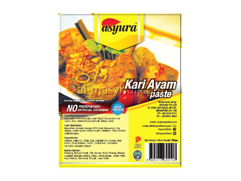 P05 - Asyura Paste - Kari Ayam 280g | Al-Masyhur